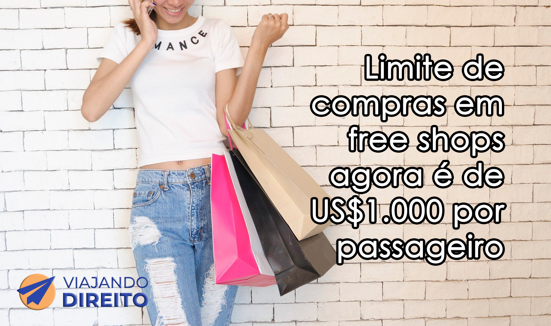 Limite de compras em free shops agora é de US$1.000 por passageiro ...